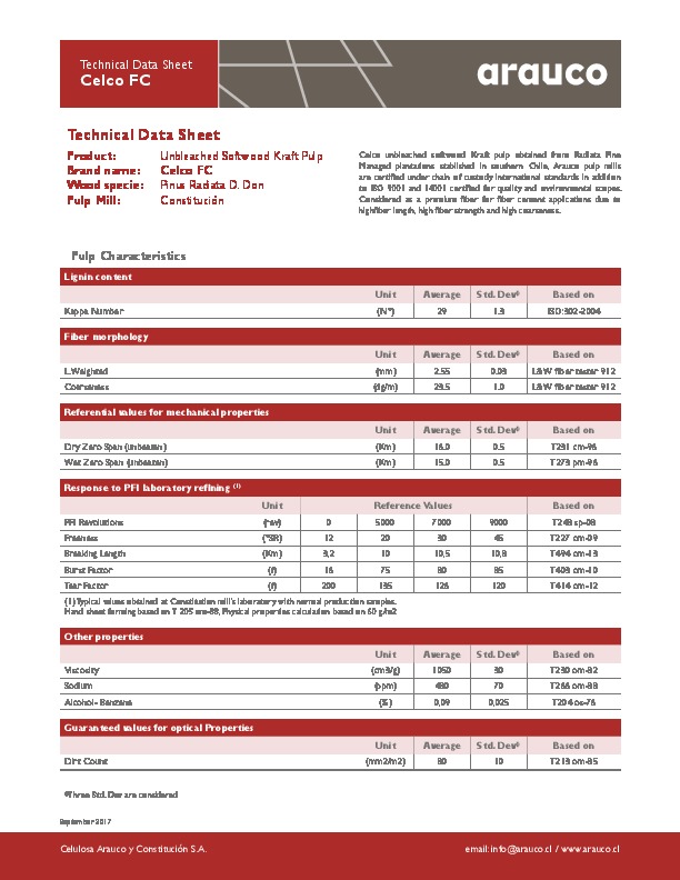 ARAUCO Corporativo| Celulosa